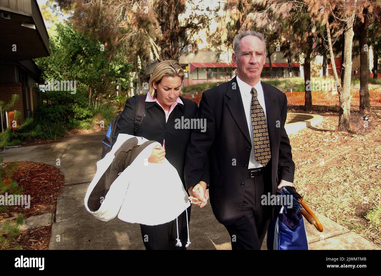 Keli Lane, mother of missing baby Tegan Lane, leaves Westmead Coroners ...