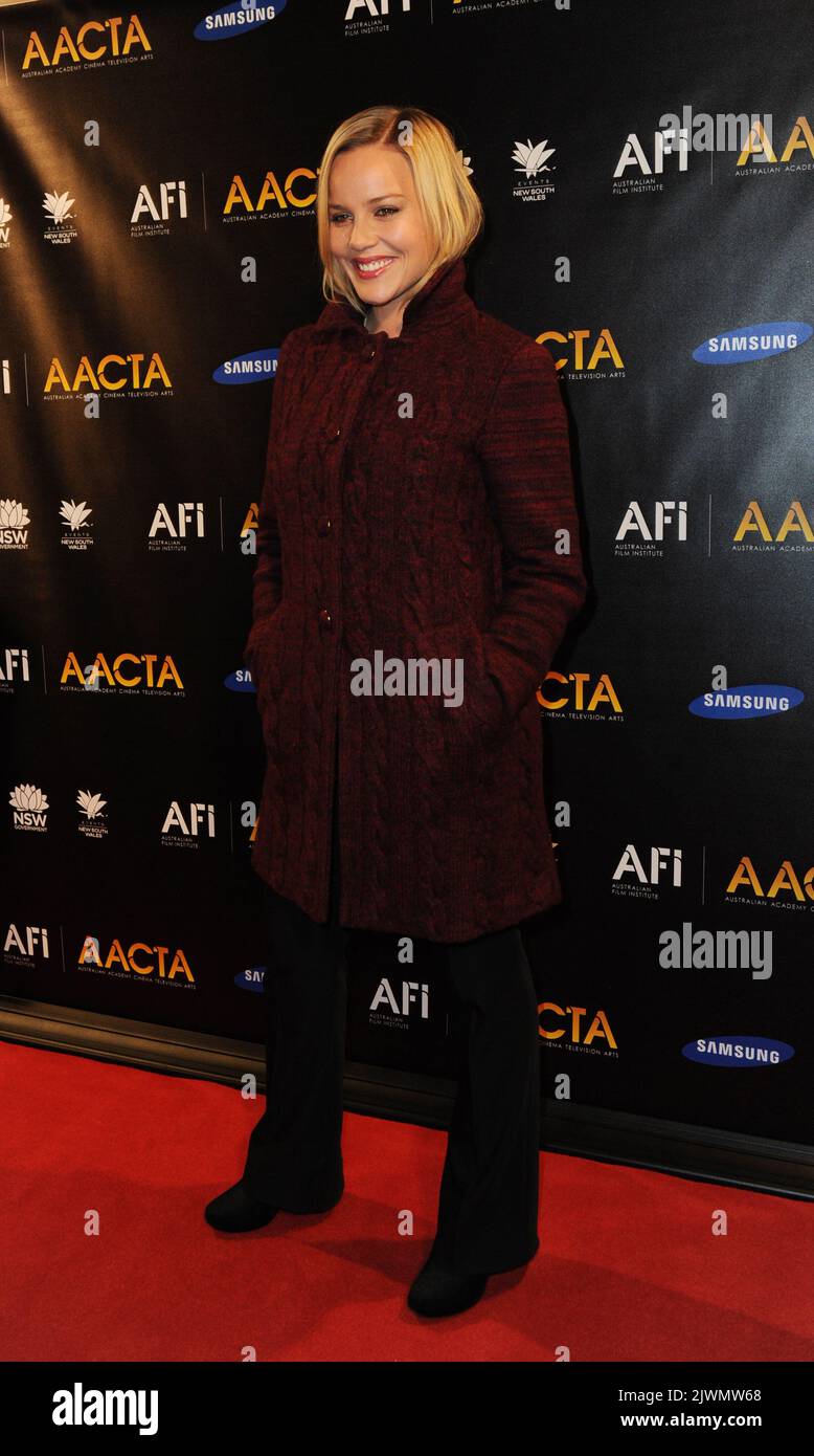 Australian actor Abbie Cornish at the Australian Academy of Cinema and ...