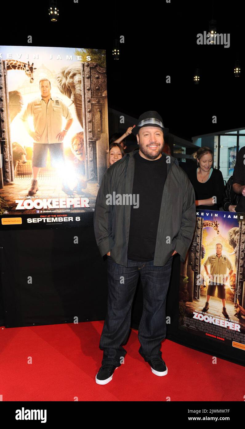 American actor Kevin James arrives at the premiere of his new film ...