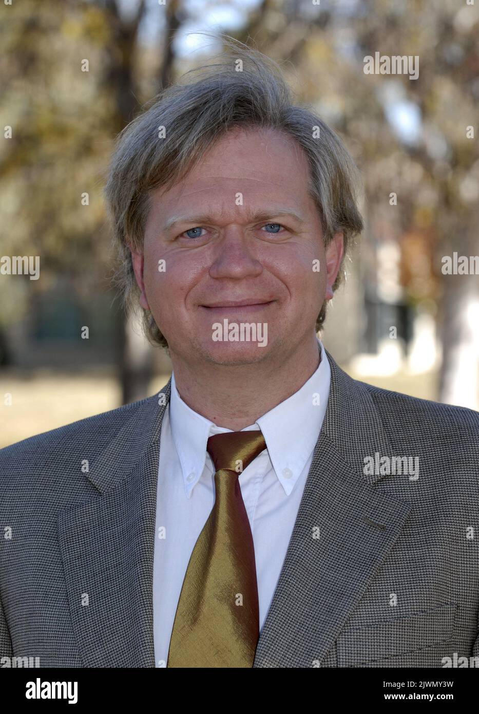 Professor Brian P. Schmidt posing for a photo. Prof. Schmidt is an ...