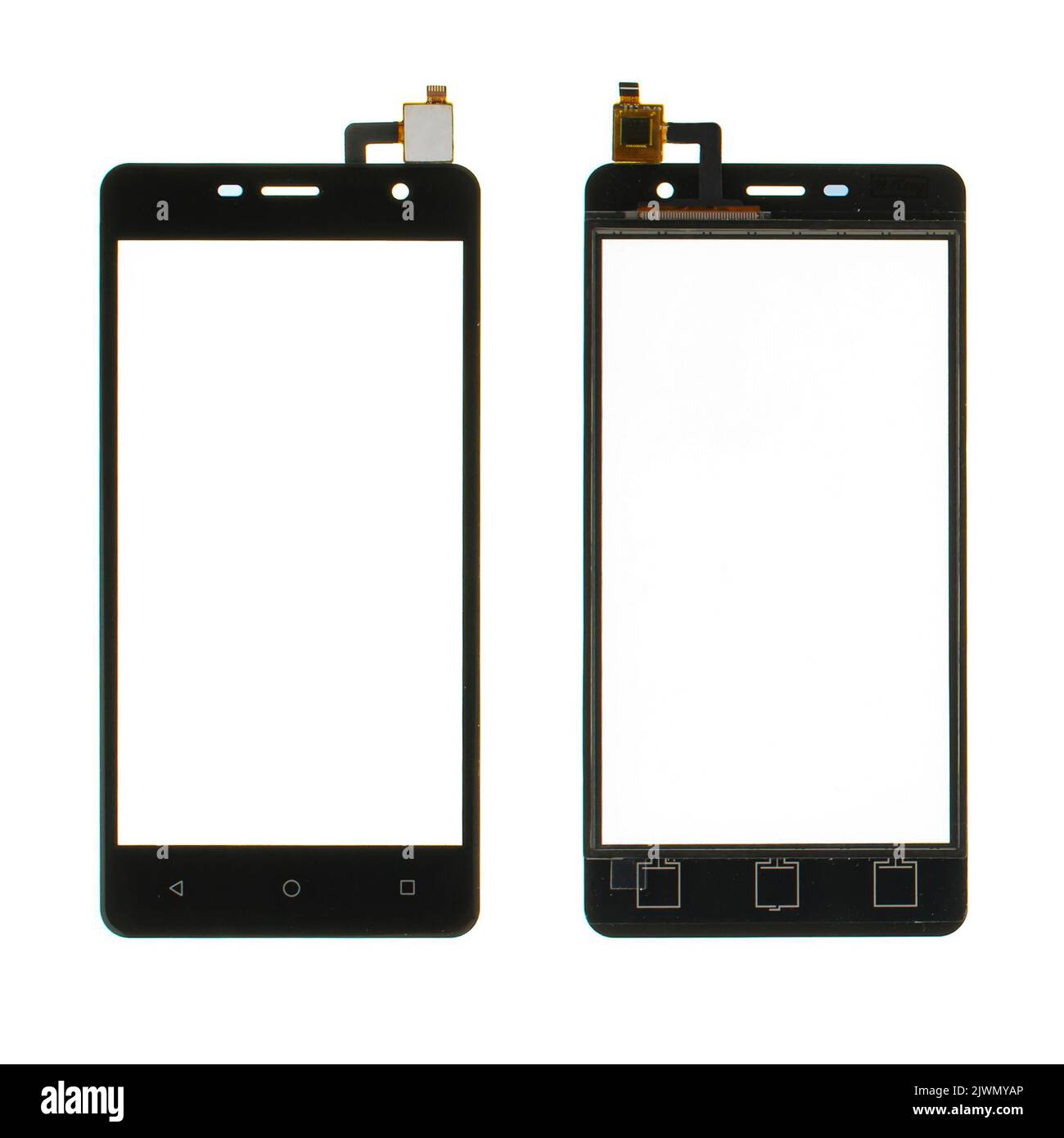 Smartphone camera part Cut Out Stock Images & Pictures - Alamy