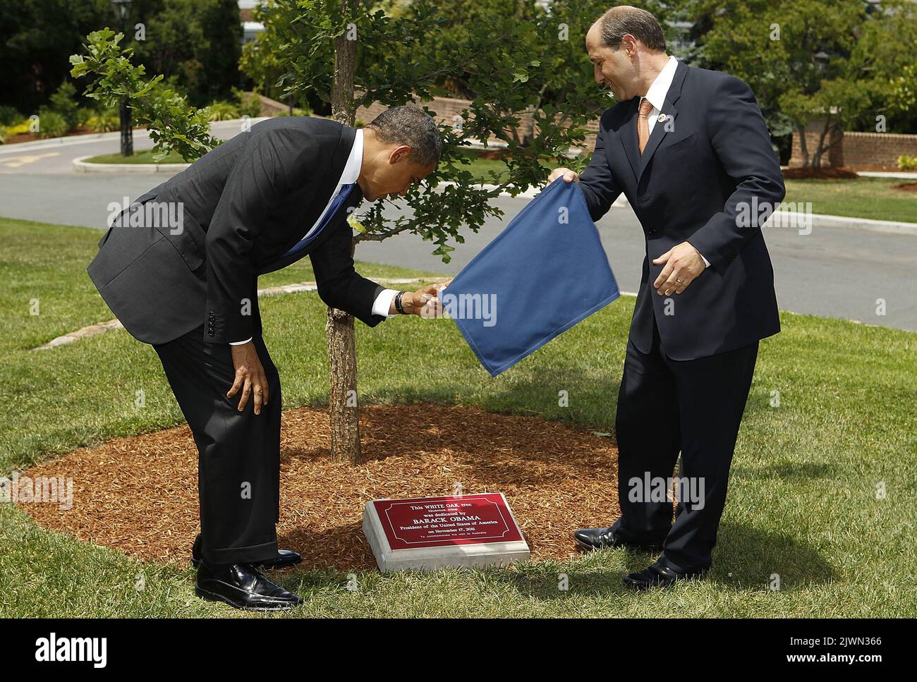 (L-R) U.S. President Barack Obama and U.S Ambassador to Australia ...