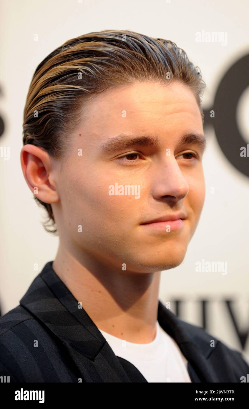 Australian actor Callan McAuliffe arrives at the GQ Men of the Year ...