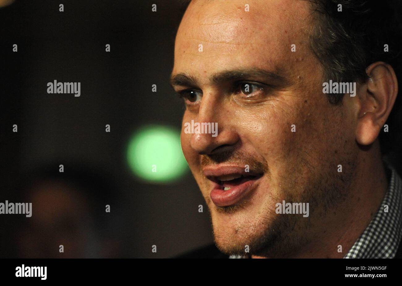Actor Jason Segal of the U.S. poses for photographers at the Australian ...