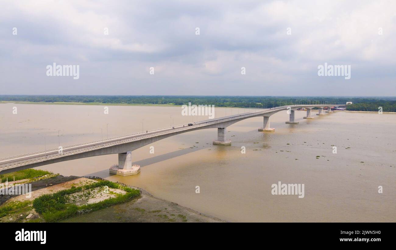 Dhaka. 6th Sep, 2022. Photo taken on Sept. 4, 2022 shows a view of the ...