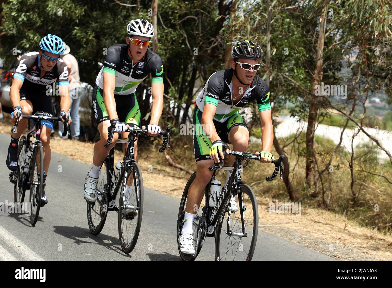 Jack Bobridge, 2011 national road Champion leads Luke Durbridge and ...