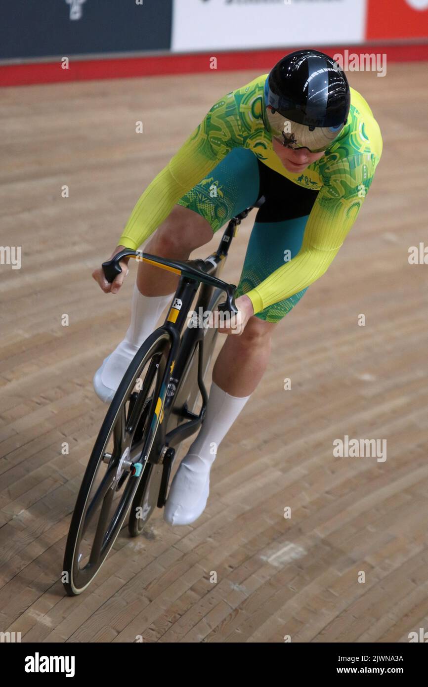 Kristina CLONAN of Australia in the Women's Sprint cycling at the 2022 ...