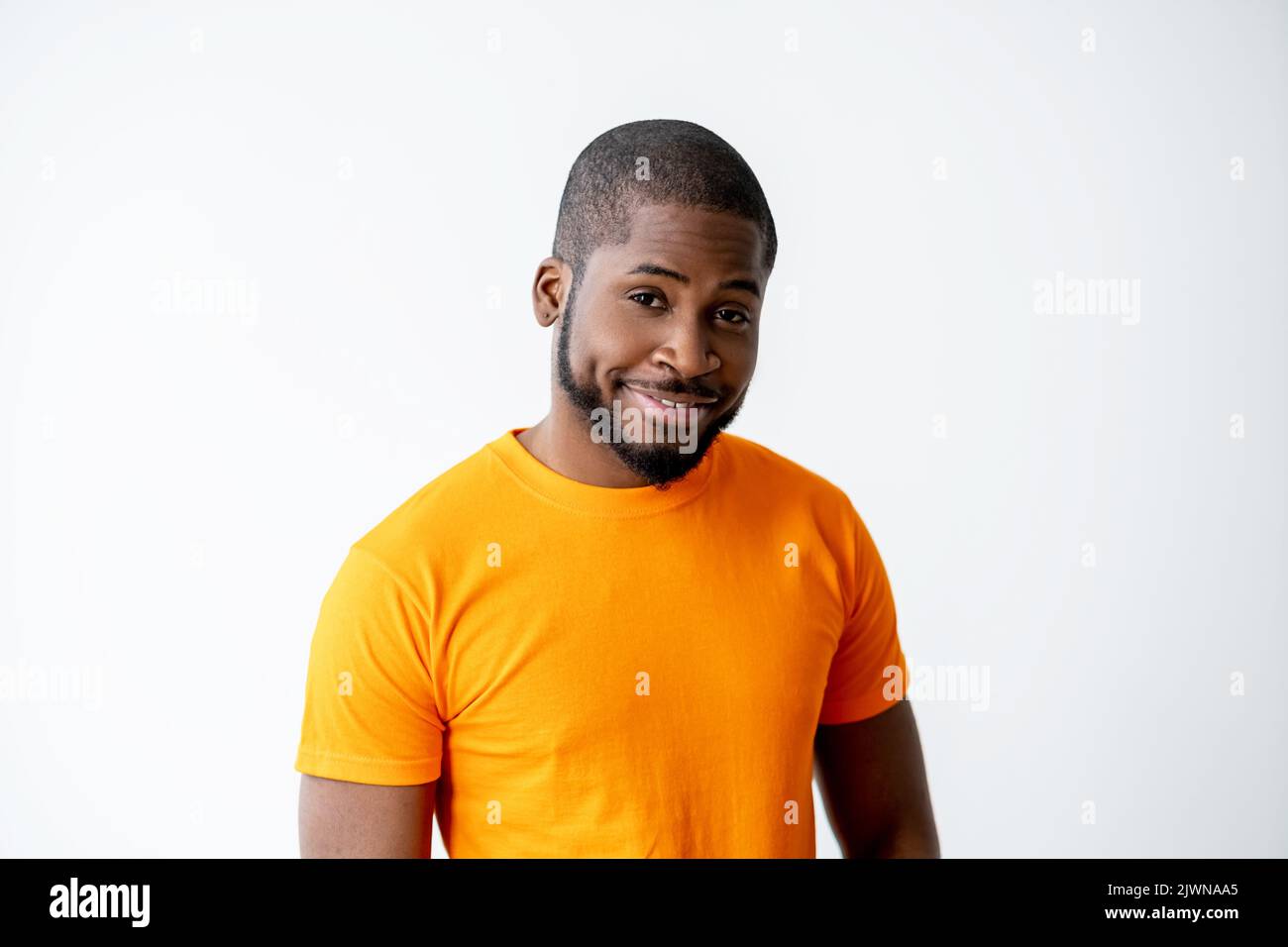 Shirt man happy african hi-res stock photography and images - Alamy