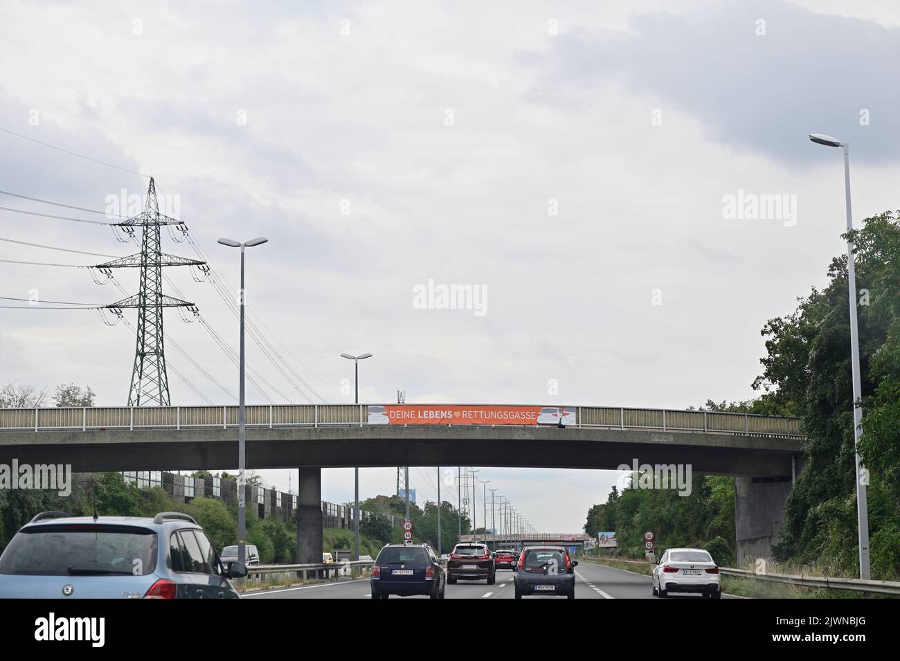 Danube bank motorway hi-res stock photography and images - Alamy