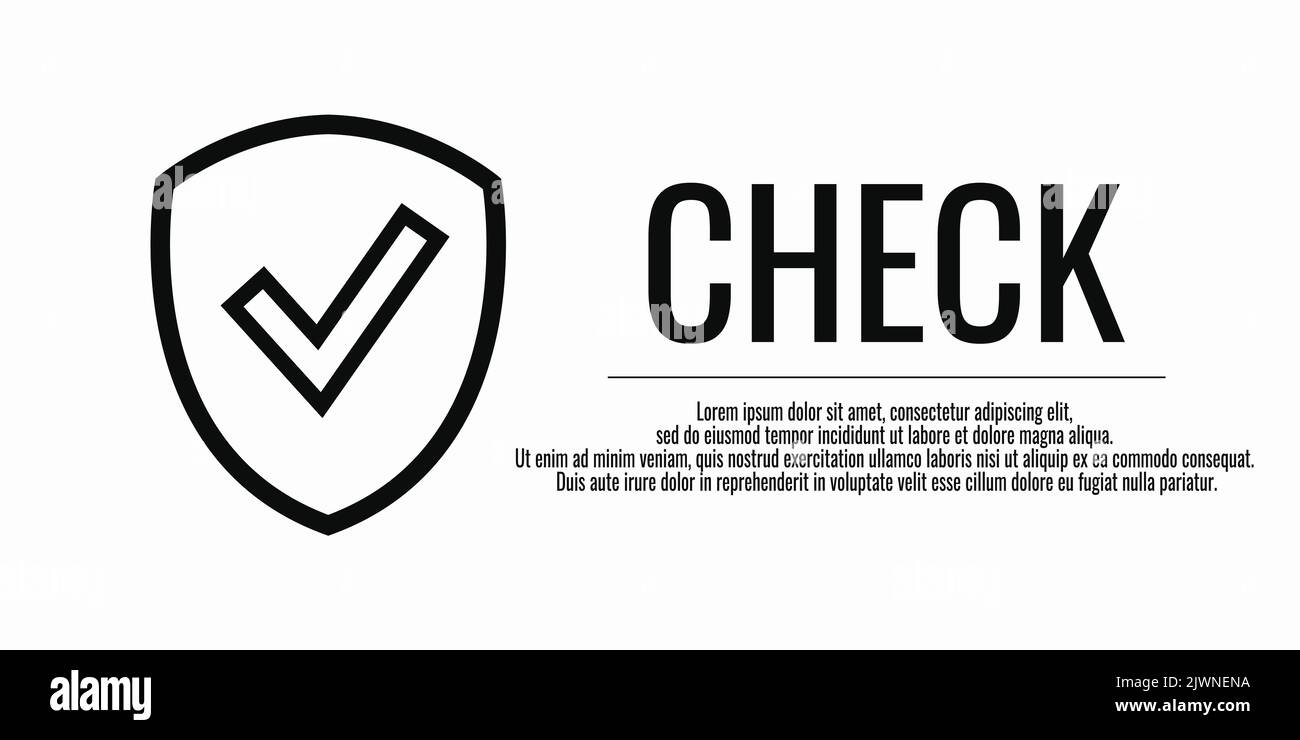 Black icon of a shield and a check mark with the text SHIELD ...