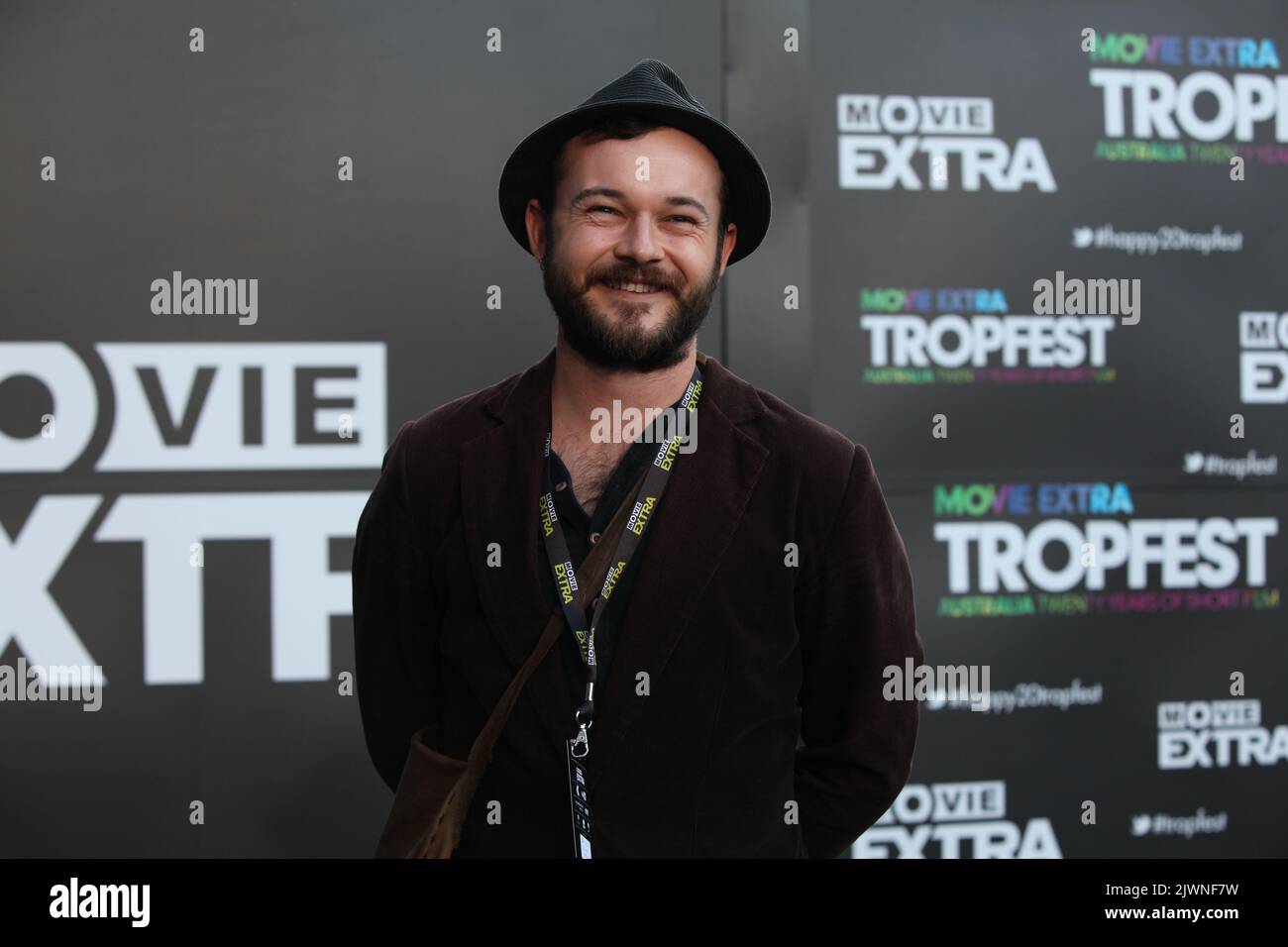 Actor Daniel Henshall arrives at Tropfest short film festival in Sydney ...