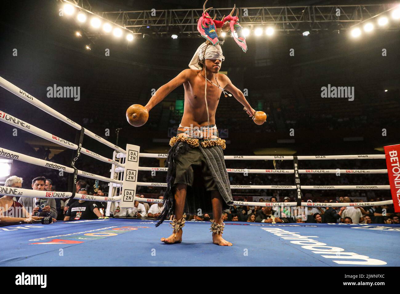 HERMOSILLO, MEXICO - SEPTEMBER 03: danza del venado, danzante, danzante ...