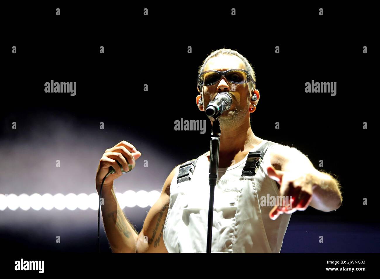 Vicenza Piazza dei Signori, VI, Italy - September 3, 2022: Live Concert ...