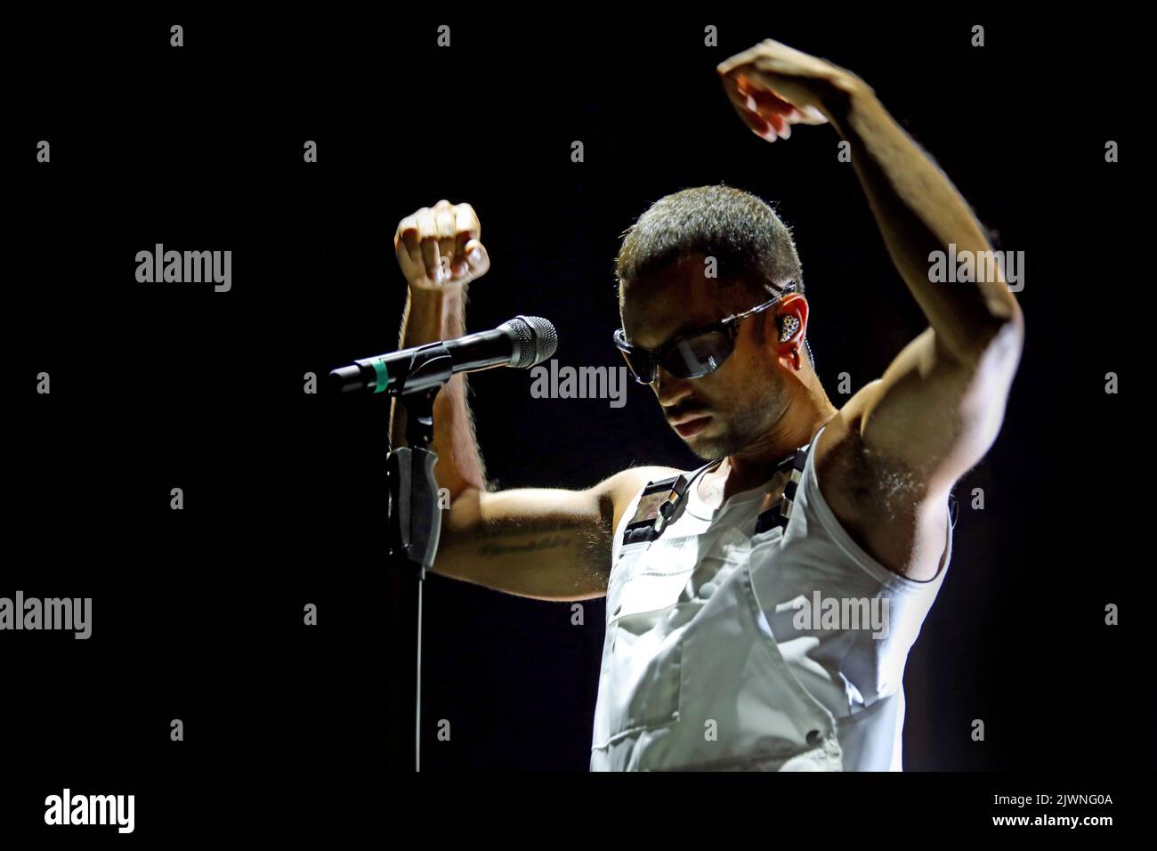 Vicenza Piazza dei Signori, VI, Italy - September 3, 2022: Live Concert ...