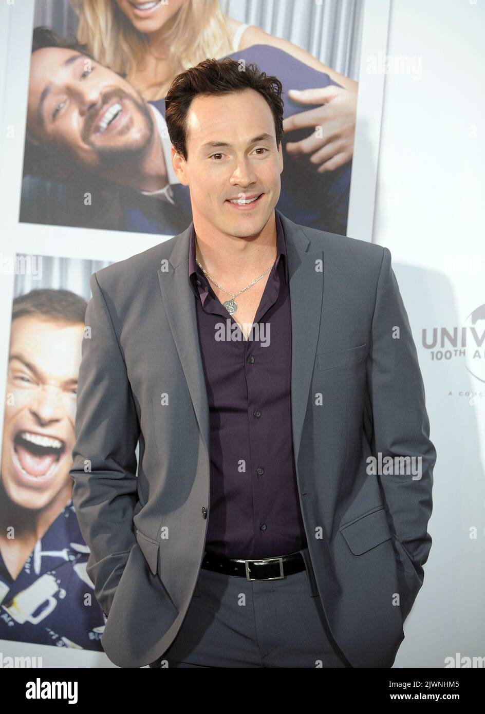American actor Chris Klein on the red carpet at the Australian premiere ...