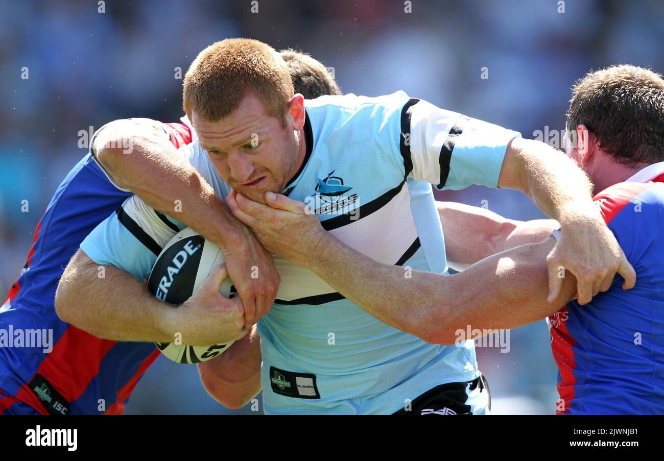 John Green attacks during NRL Rugby League match between Cronulla ...