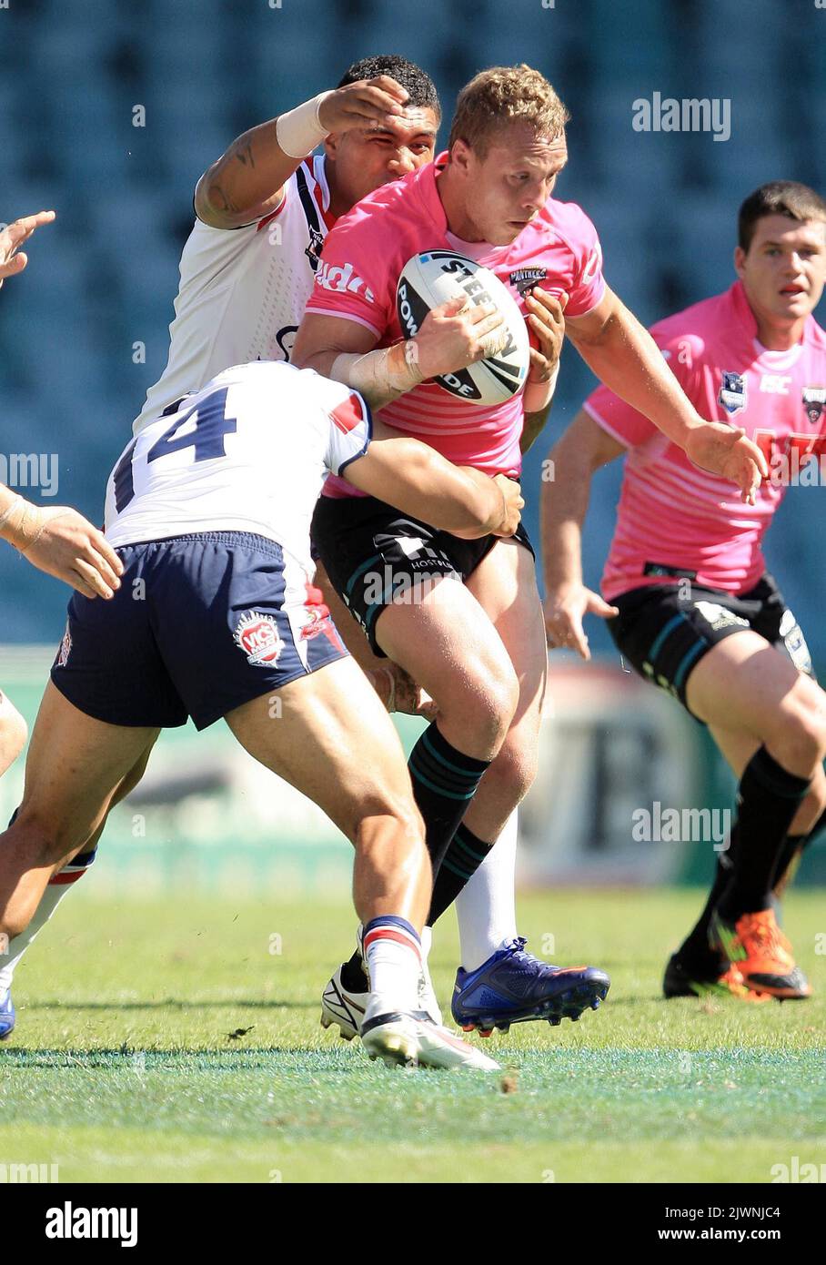 Nathan Smith in action during NRL Rugby League match between Sydney ...