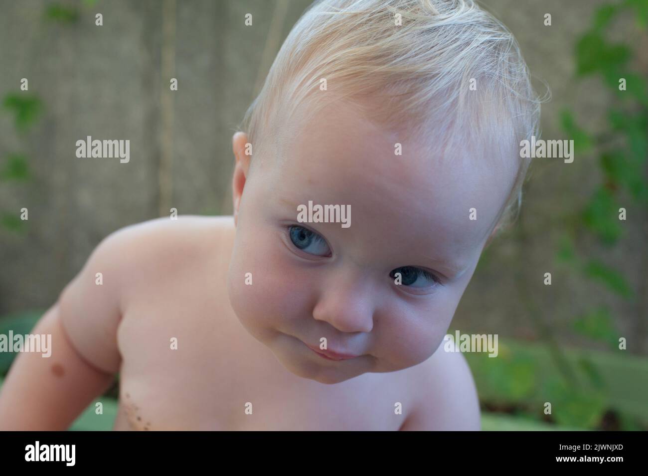 Inquisitive toddler hi-res stock photography and images - Alamy