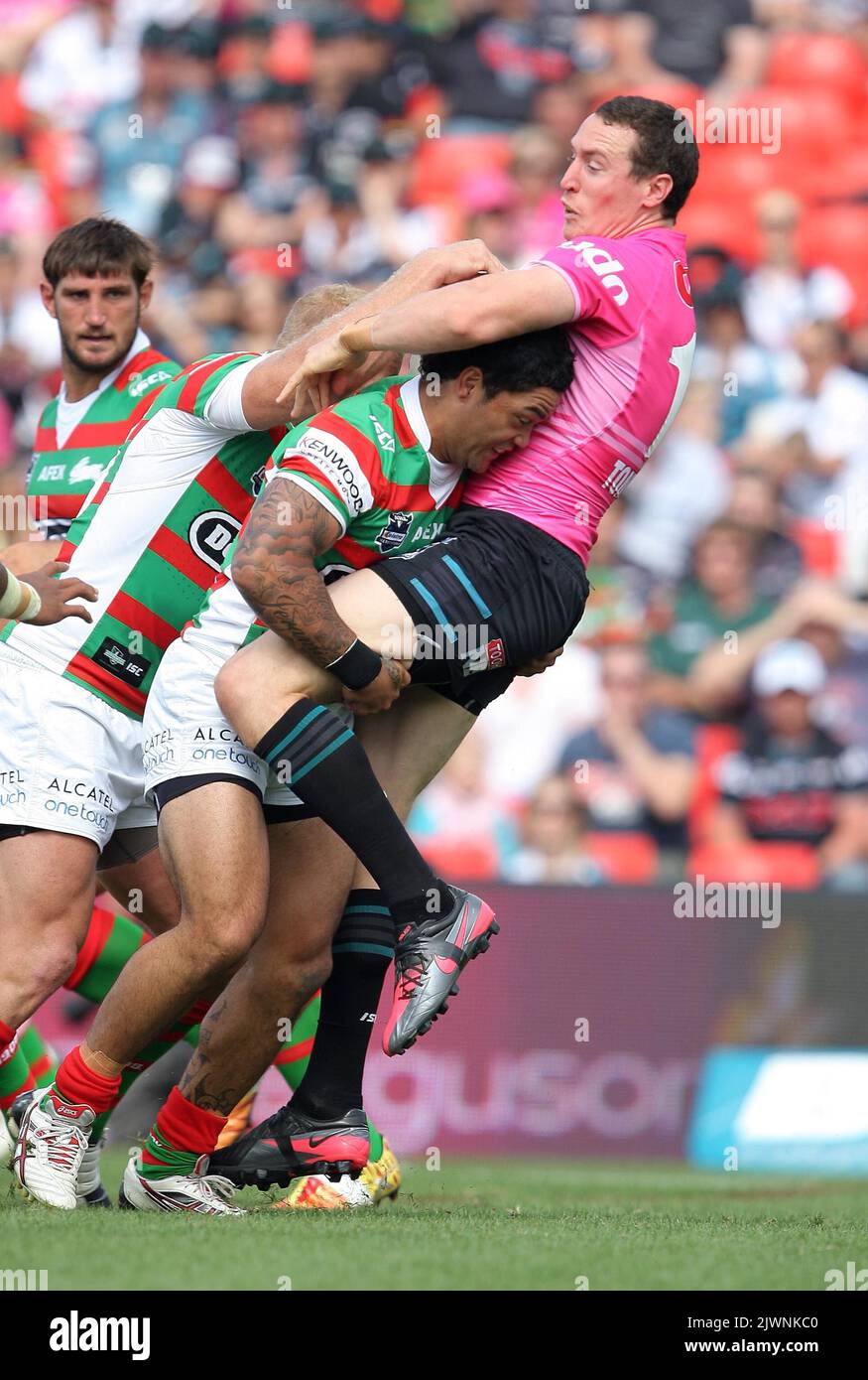 David Simmonds in action during NRL Rugby League match between Penrith ...