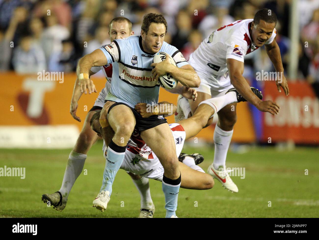 Colin Best attacks during NRL Rugby League, Round 5, match between ...