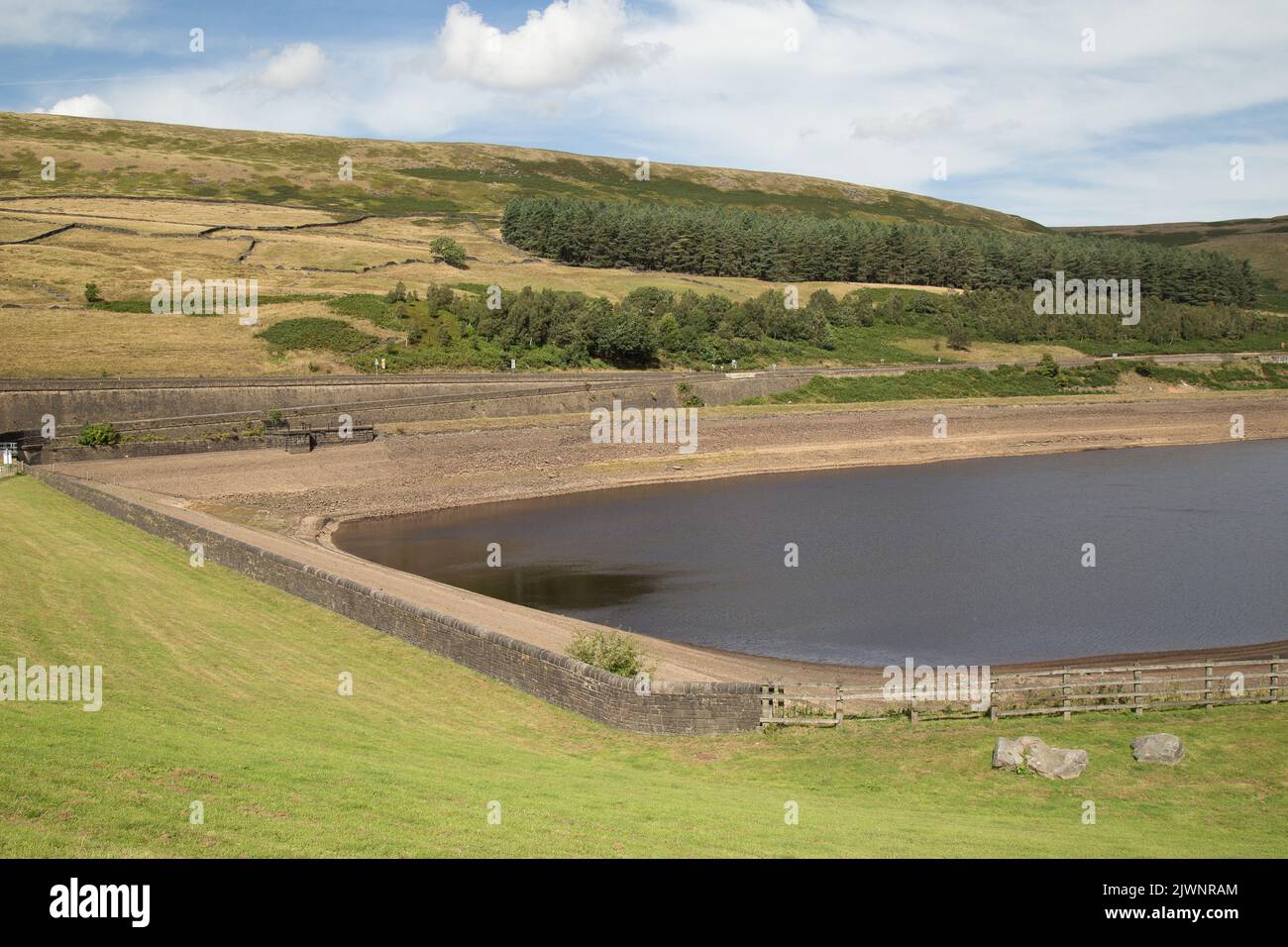 Peak District Woodhead Reservoir Stock Photo - Alamy