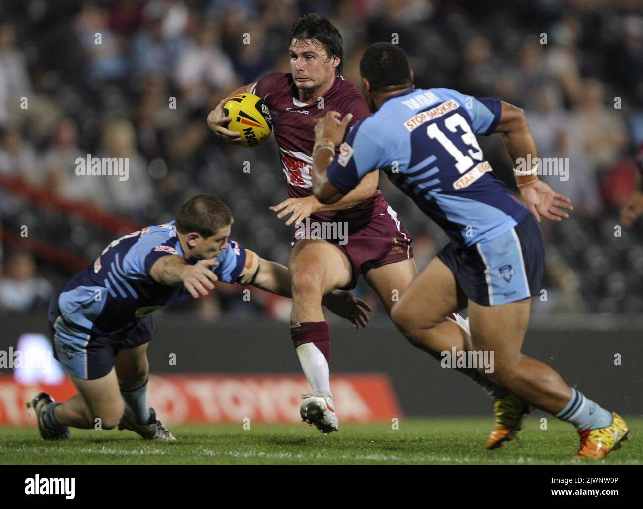 LAchlan Maranta in action during U20's State of Origin rugby league ...