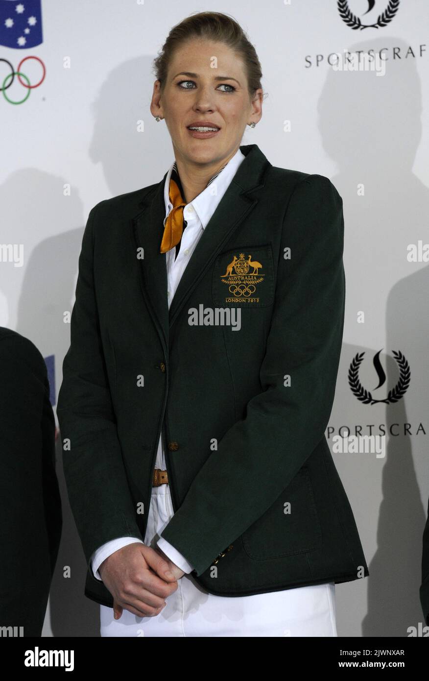 Australian athlete Lauren Jackson poses during the official unveiling ...
