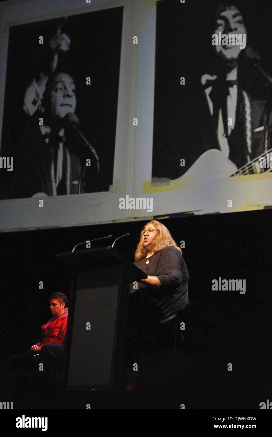 State Funeral for James "Jimmy" Oswald Little at the Sydney Opera House ...