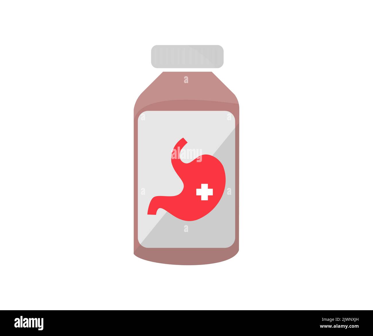 Stomach gastritis medicine, medical treatment concept, help therapy ...