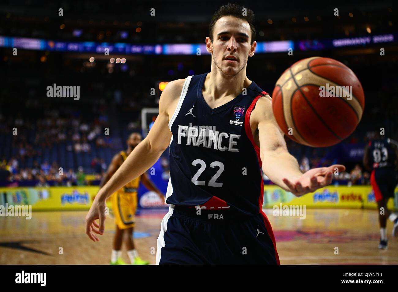 COLOGNE, GERMANY - SEPTEMBER 6, 2022: Terry Tarpey. The basketball ...