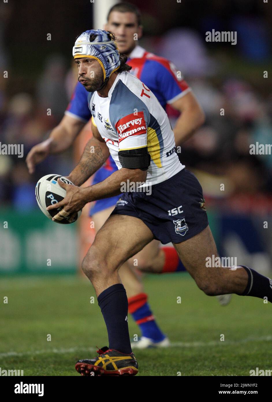 Johnathan Thurston in action during the NRL Rugby League match ...