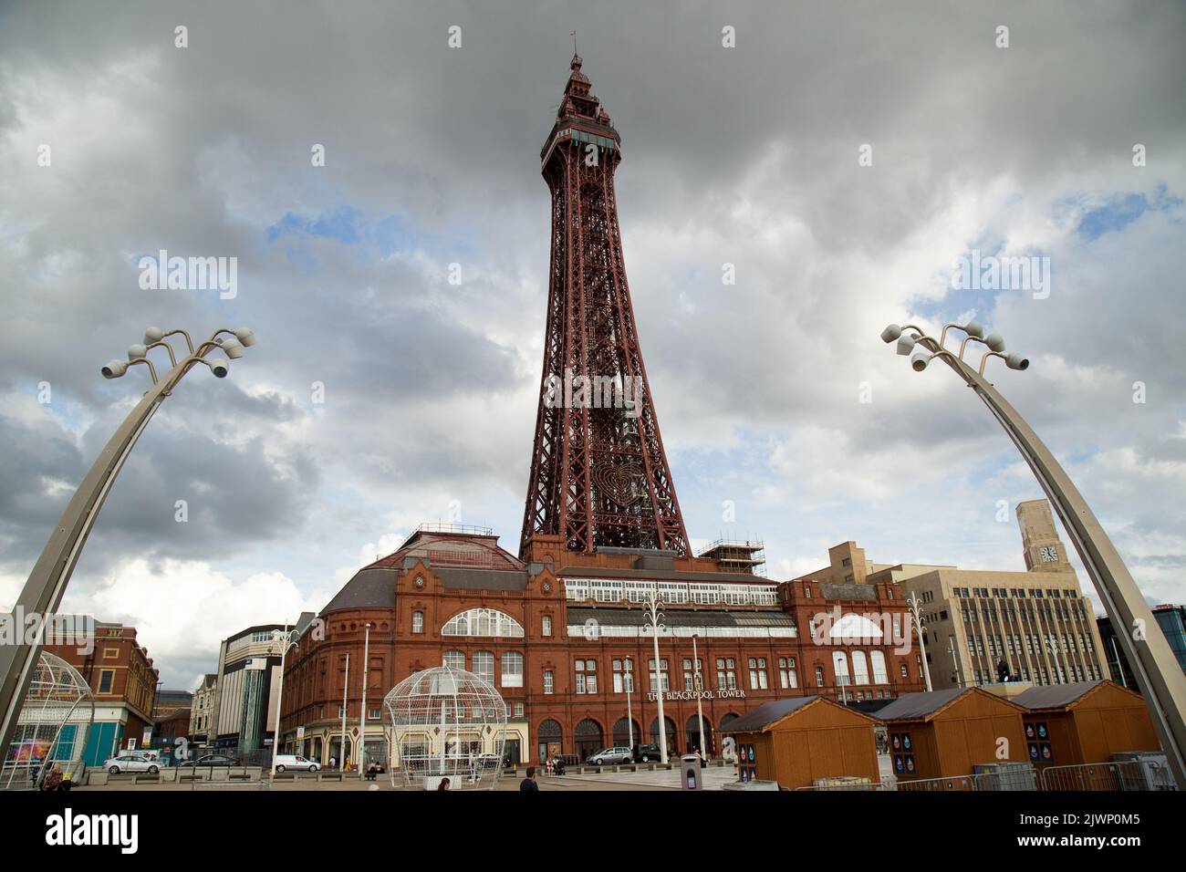 Blackpool Illuminations promenade seafront England Stock Photo - Alamy