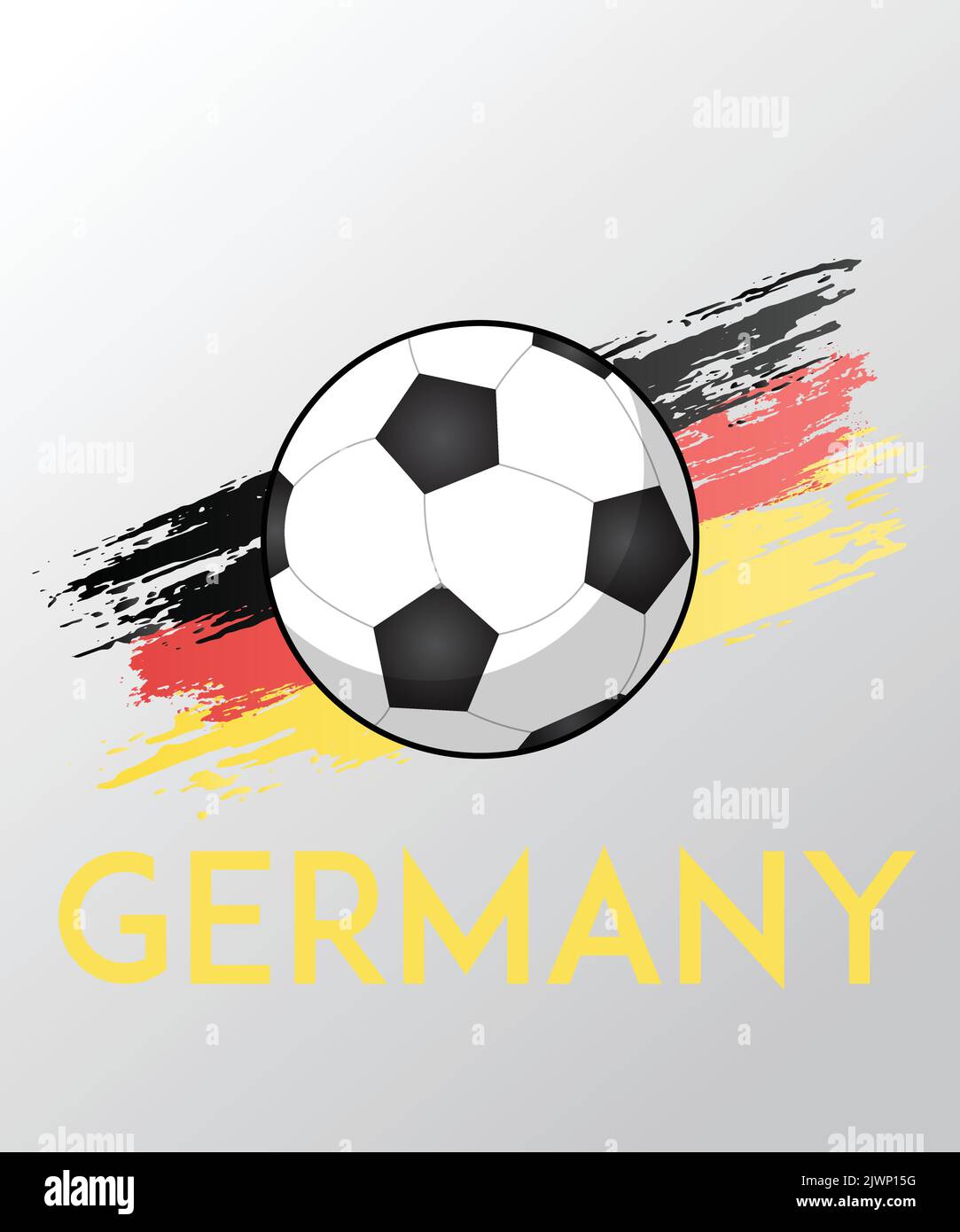 Germany flag 2022 football Stock Vector Images - Alamy