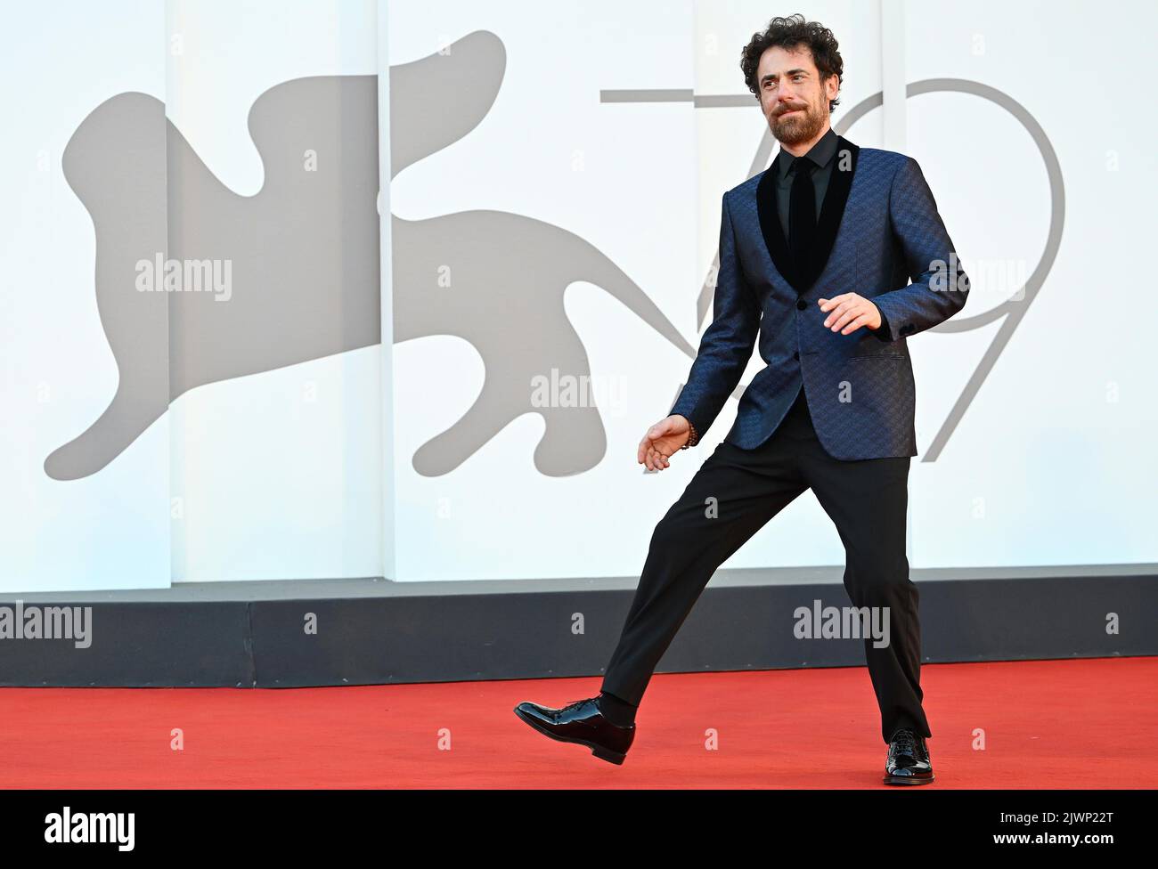 September 6, 2022, VENICE: Italian actor Elio Germano arrives for the ...