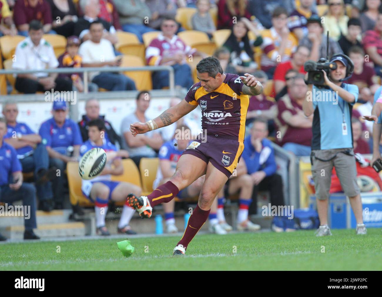 Corey Parker had a much better day with the boot: NRL Rugby League ...