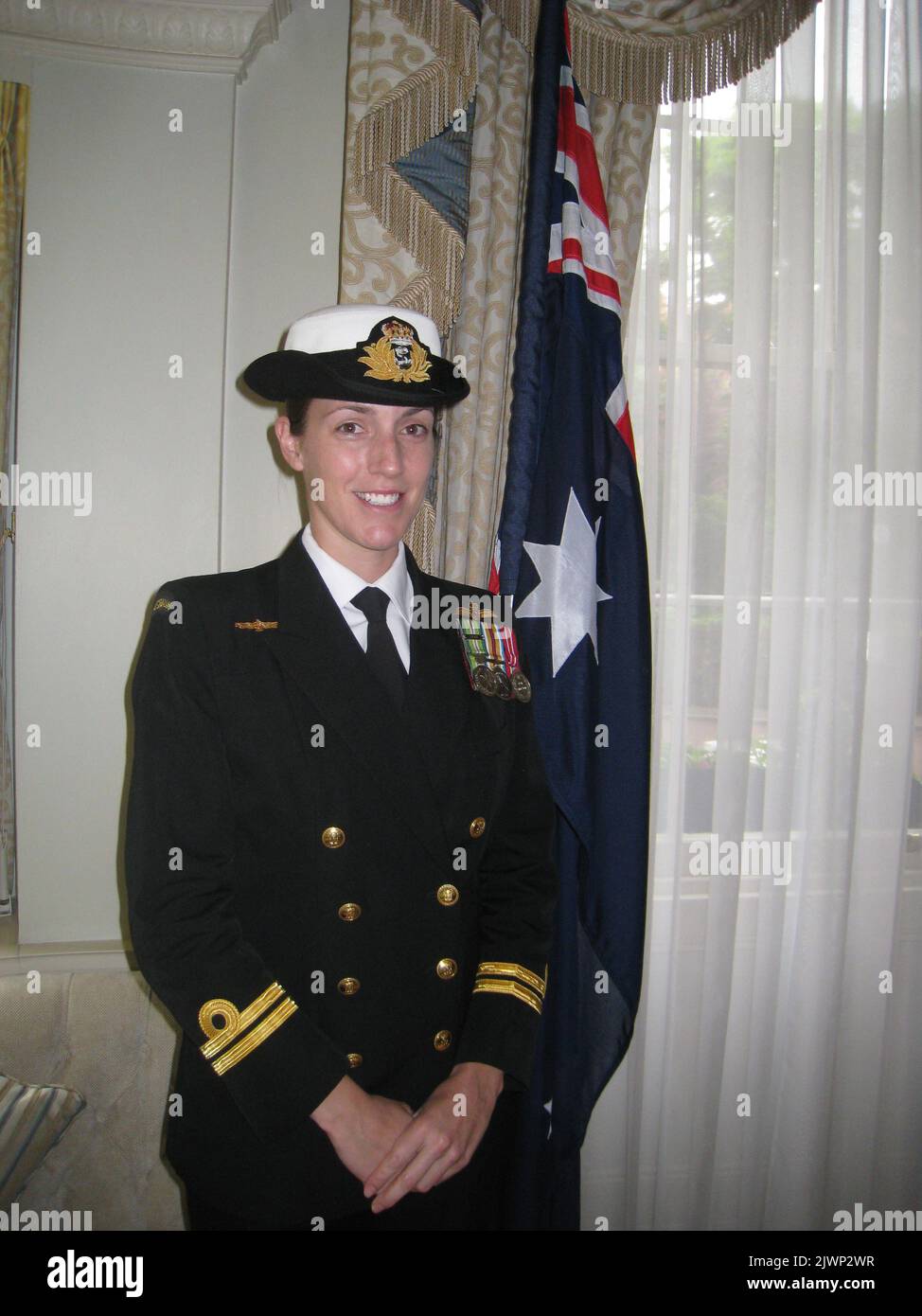 Royal Australian Navy Lieutenant Kate Munari from NSW was one of four ...