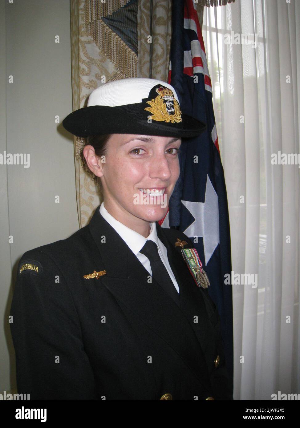 Royal Australian Navy Lieutenant Kate Munari from NSW was one of four ...