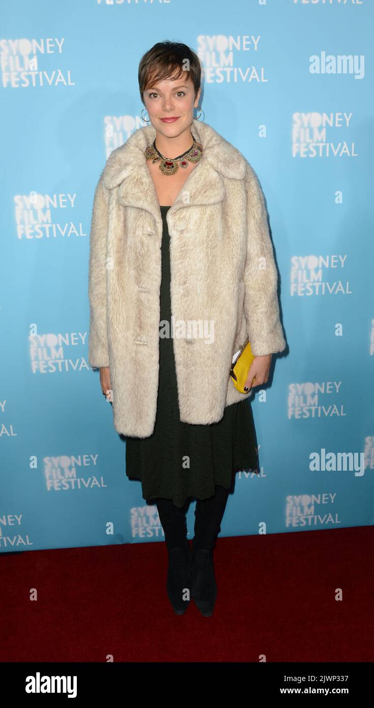 Australian actor Matilda Brown arrives at the Sydney Film Festival ...