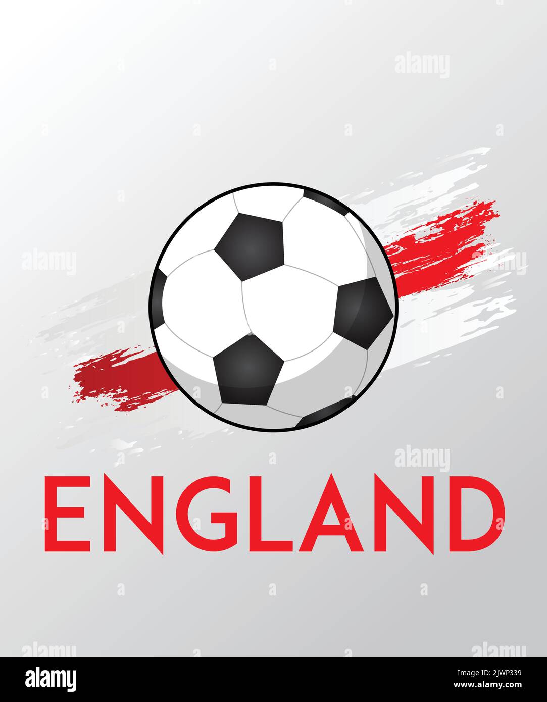 England flag with Brush Effect for Soccer Theme Stock Vector Image ...