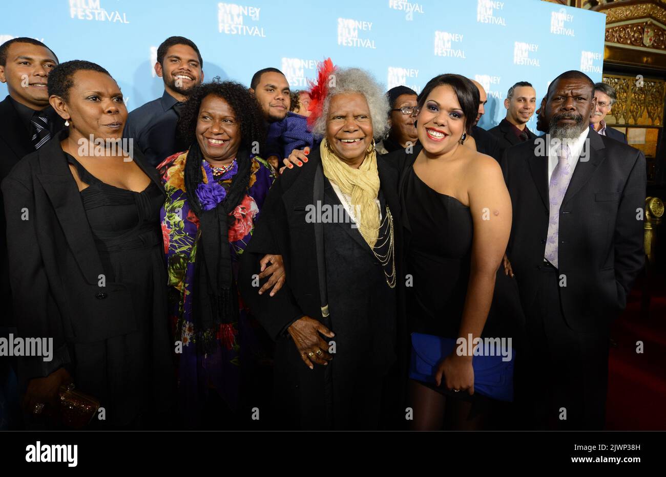 Bonita Mabo with the Mabo family at the world premiere of Mabo at the ...