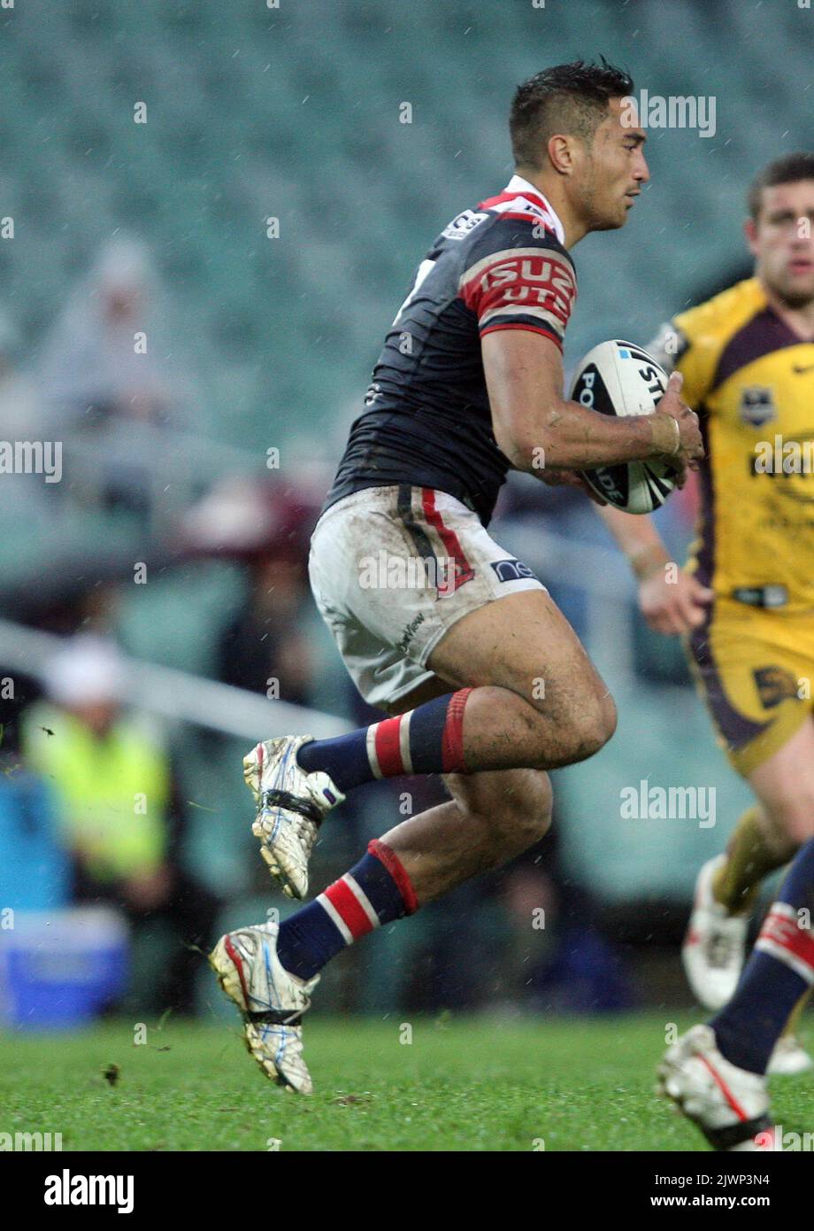 Adam Henry in action during the NRL, Round 14 match between Sydney ...