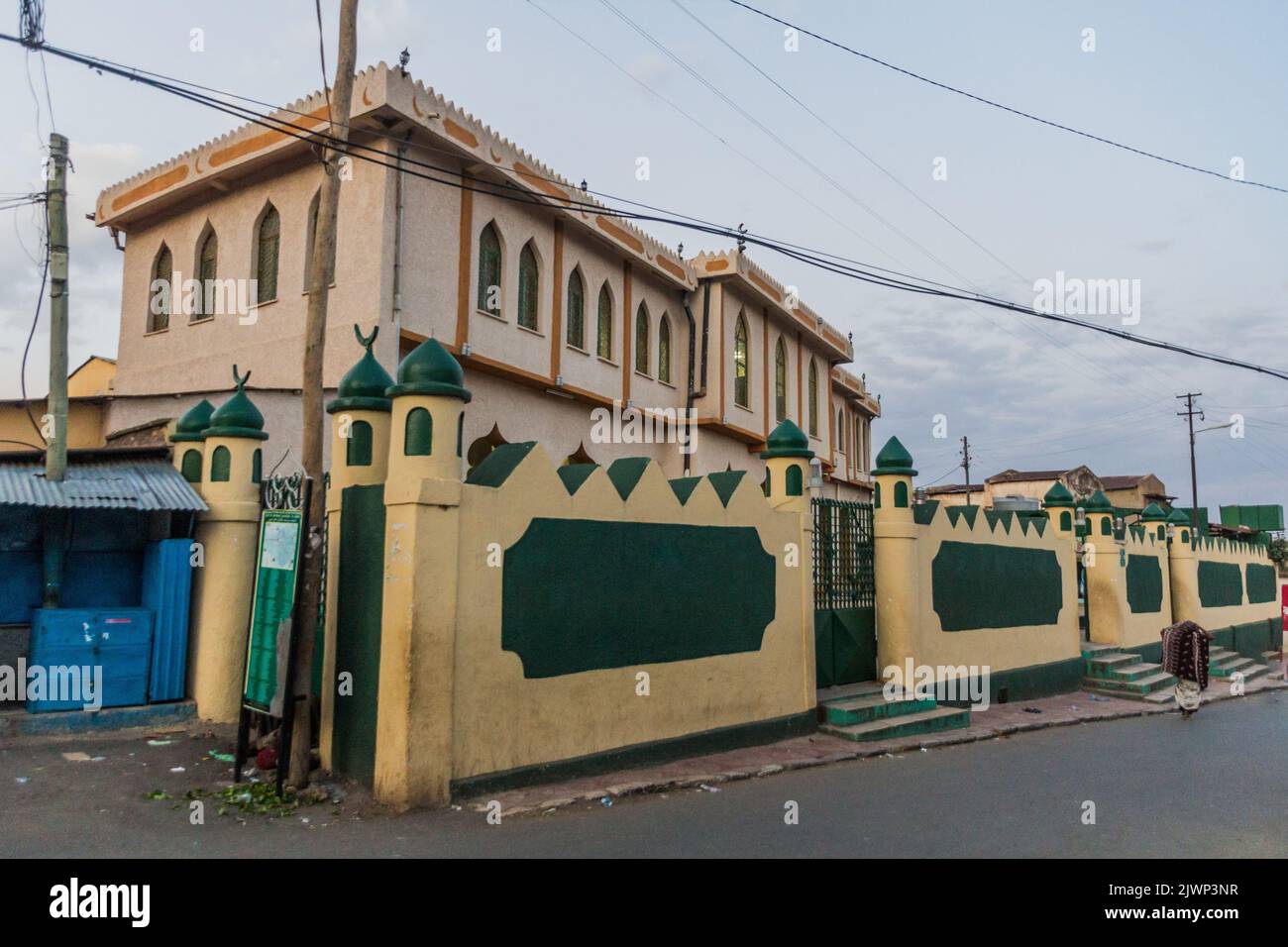 Mosque in the Old town in Harar, Ethiopia Stock Photo - Alamy