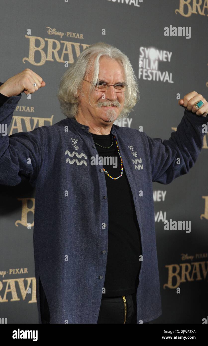 Scottish comedian Billy Connolly arrives at the premiere of his new ...