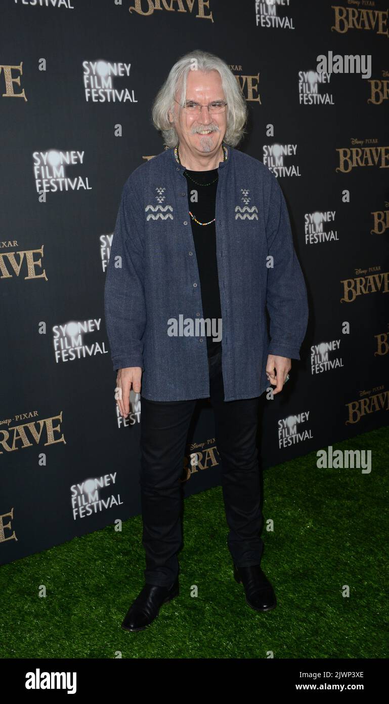 Scottish comedian Billy Connolly arrives at the premiere of his new ...