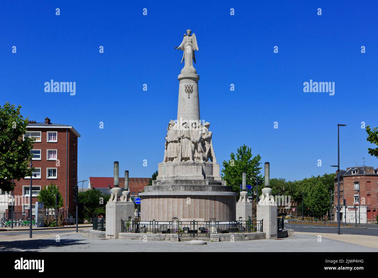 World War I memorial in Amiens (Somme), France Stock Photo - Alamy