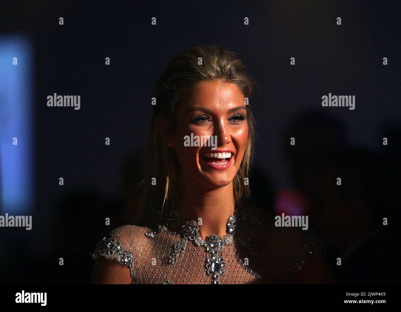 Singer Delta Goodrem arrives at the Richard Wilkins 25 Year Anniversary ...