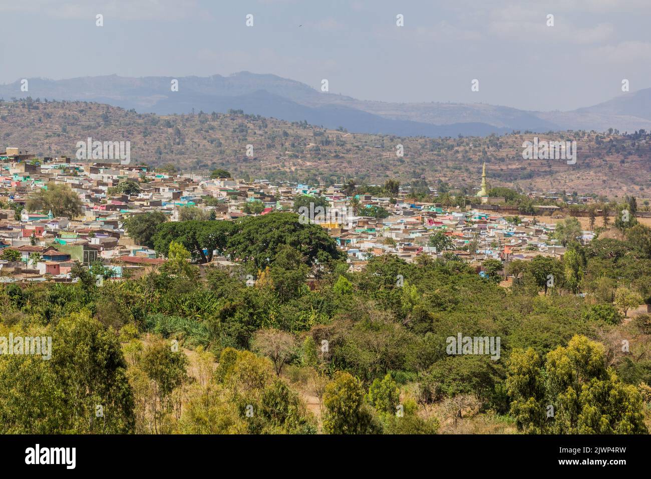 Aerial view of Harar old town, Ethiopia Stock Photo - Alamy