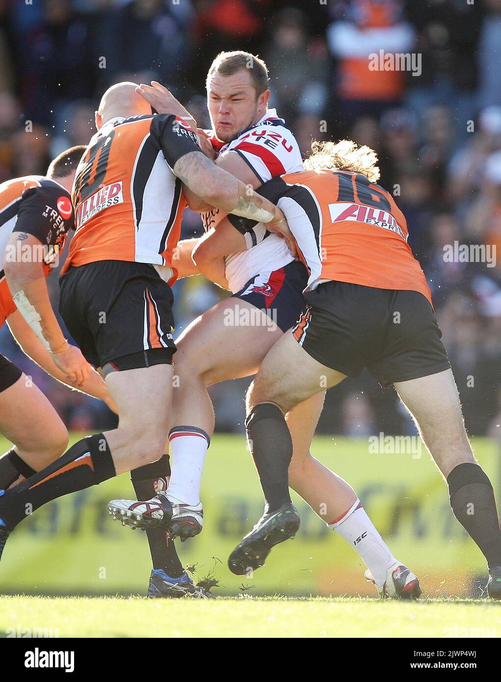 Martin Kennedy during the NRL Rugby League match between Wests Tigers V ...