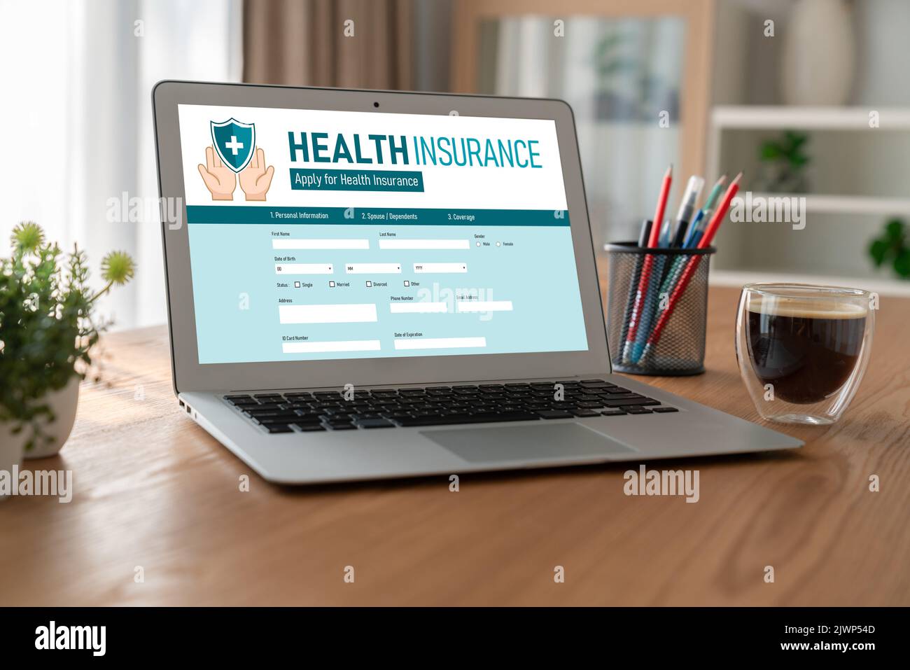Health insurance web site modish registration system for easy form ...