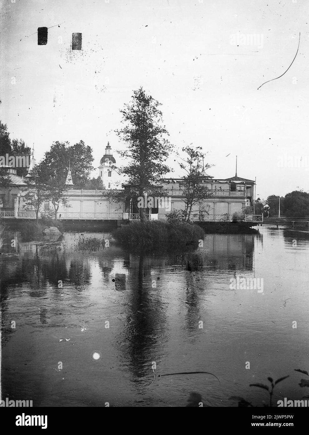 The bathhouse Najaden. Badhuset Najaden. Byggnad: Badhuset Najaden ...